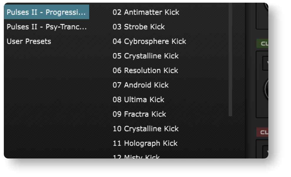 [Pulses II] for Kick 2 by Scorb and Divination | Futurephonic
